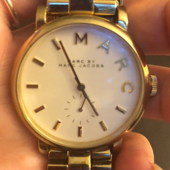 Marc Jacobs | Accessories | Marc Jacobs Wrist Watch Women Gold | Poshmark